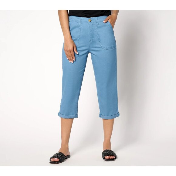 Denim&Co | Pants & Jumpsuits | Denim And Co Regular Easywear Twill ...